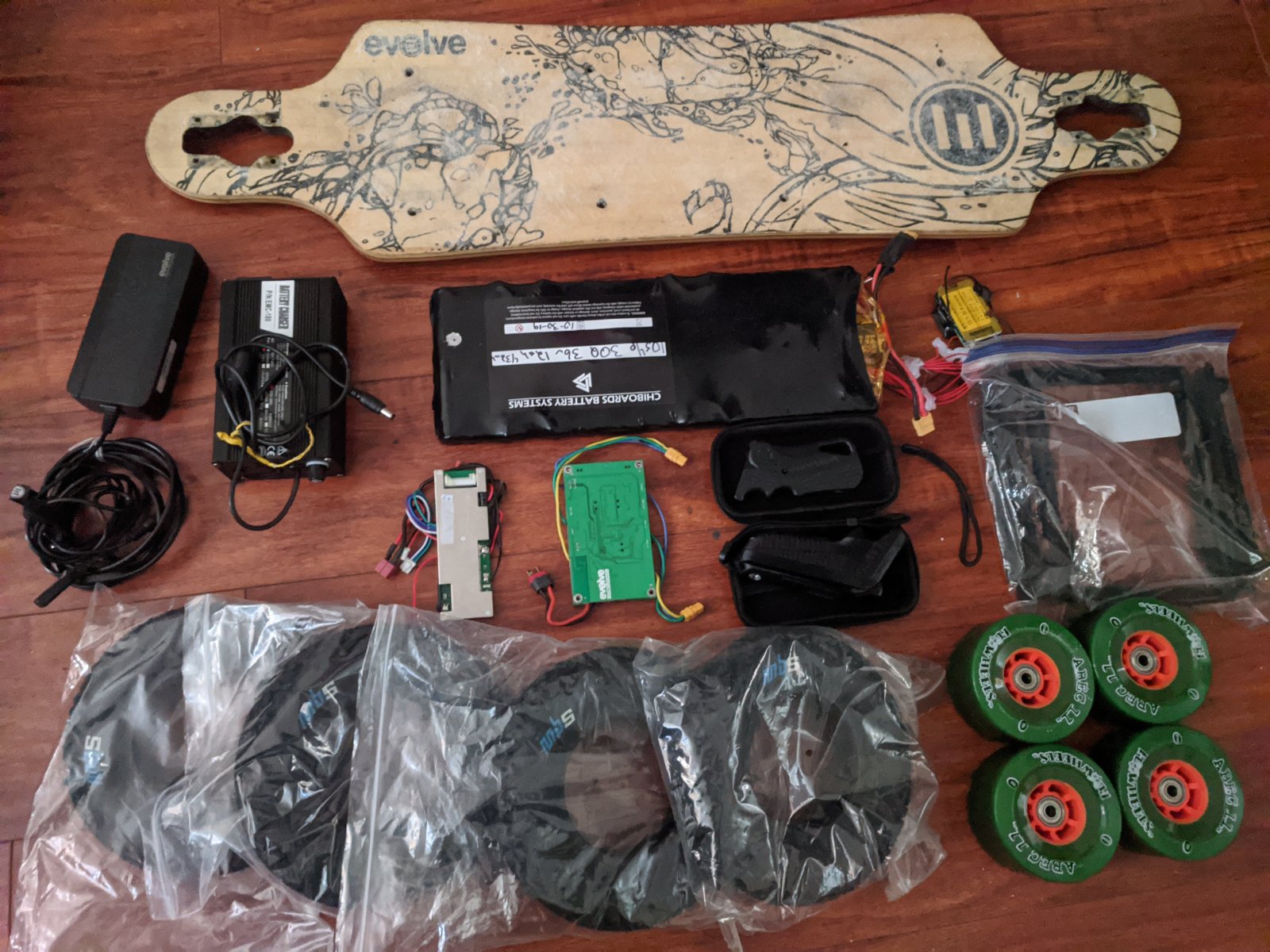 Sold - US evolve parts for sale sold | Electric Skateboard Forum ...
